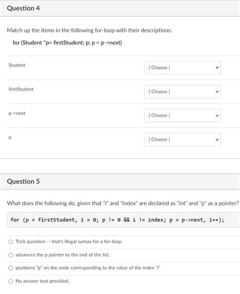 Solved Question Match Up The Items In The Following Chegg