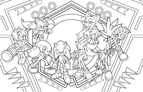 100 Sonic The Hedgehog Coloring Pictures