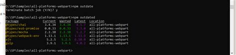 How To Upgrade SPFx Solution To Latest Version Siddharth Vaghasia