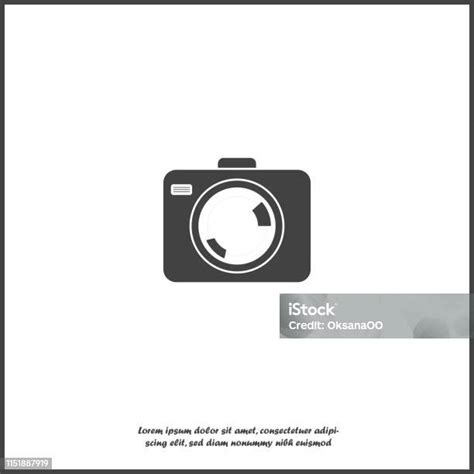 디지털 카메라의 벡터 일러스트입니다 흰색 고립 된 배경에 복고풍 카메라 아이콘입니다 쉽게 편집 그림에 대 한 그룹화 된 레이어 설계에 적합 합니다 가정용 캠코더에 대한 스톡