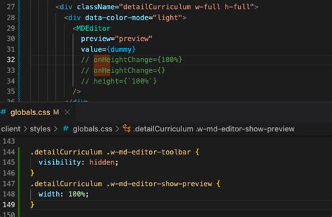 OnHeightChange Usage Issue 477 Uiwjs React Md Editor GitHub