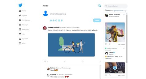 Twitter Clone With REACT JS Typescript And GoogleAuth