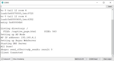 Esp32 Captive Portal Fetching Html Using Littlefs
