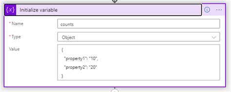 Azure How Can I Modify A Property Of A Variable In A Logic App