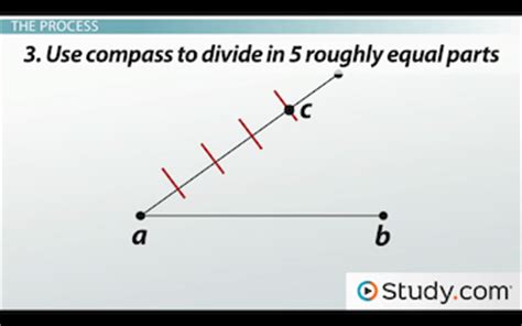 Division Of Line Segment Parts Measurements Lesson Study Com