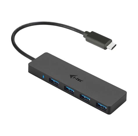 I Tec Usb C Slim Passive Hub Usb Hub Usb 3 0 4 Ports Sort
