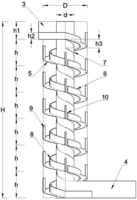 双滑道旋流式侧壁消能竖井的制作方法