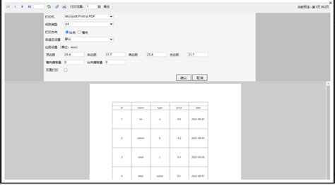 111 打印功能 · Report