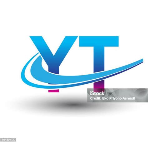 초기 문자 로고 회사 이름 색이 파랑 그리고 마젠타 Swoosh 디자인 0명에 대한 스톡 벡터 아트 및 기타 이미지 0명