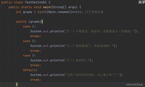 【java入门】八 控制语句之选择结构 If结构和switch结构java Switch 和 If Csdn博客