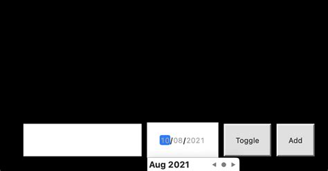 Css Html Native Change Date Picker Position Stack Overflow