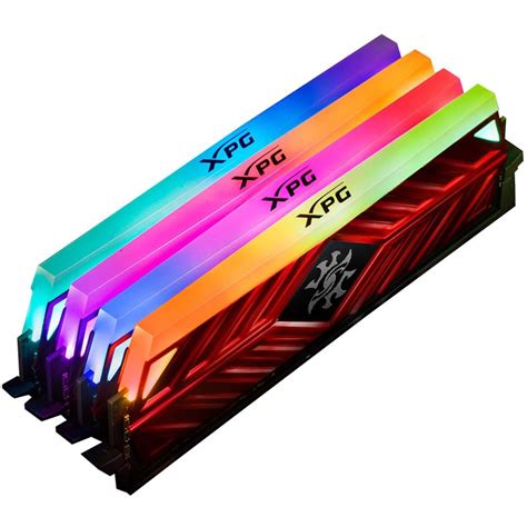 32GB ADATA XPG Spectrix D41 RGB rot DDR4-3200 DIMM CL16 Dual Kit - DDR4 ...