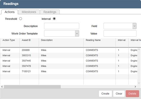 Add Interval Actions
