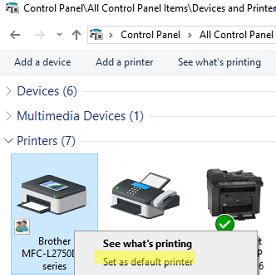 How To Set Change The Default Printer In Windows And Windows OS Hub