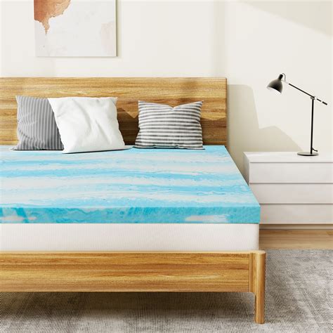 4 Inch Mattress Topperking Size Cooling Gel Infused Memory Foam