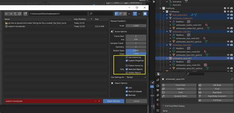 Simulation Meshes Not Moving When Rendered Incorrect Rendered Frames