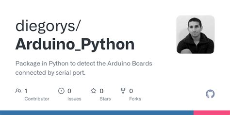 Github Diegorysarduinopython Package In Python To Detect The