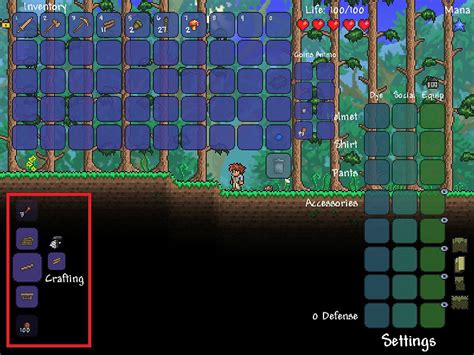 Terraria Crafting 101 Recipes And Complete Station
