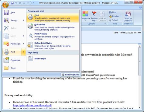 Save Outlook Email And Attachments To Pdf Erogoncomp