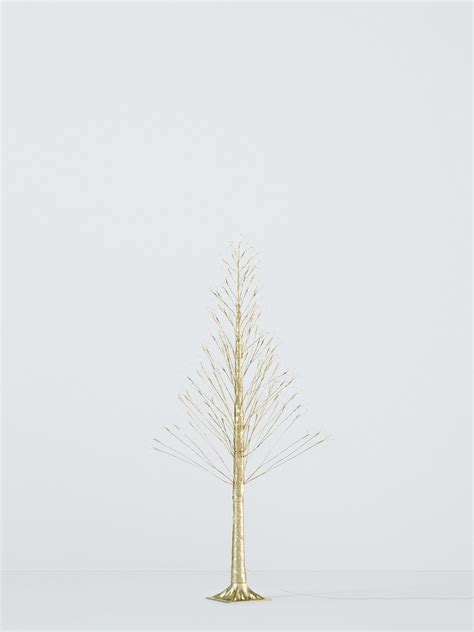 John Lewis Pre Lit Twig Tree Champagne 6ft