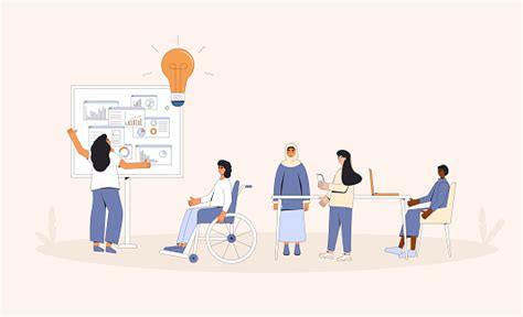 비즈니스 미팅브레인스토밍 프로젝트에 협력하는 다양한 전문가 그룹 팀워크 그들의 시작 아이디어에 대해 이야기하는 동료 사회적