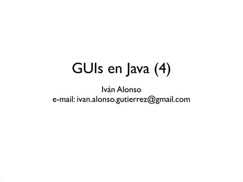 Pdf De Programación Guis En Java 4