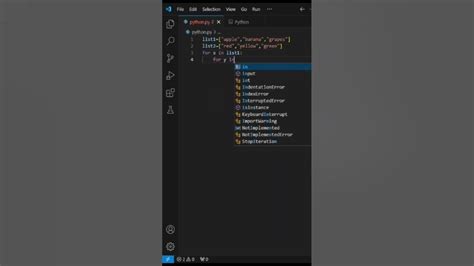 Nested For Loops Using Python Programming 46 Viral Shorts Youtube Python Trending Coding