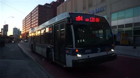 Nyc Bus Laurelton Bound Lfs Gen 4 8092 Q84 At Archer Av Parsons Blvd Youtube