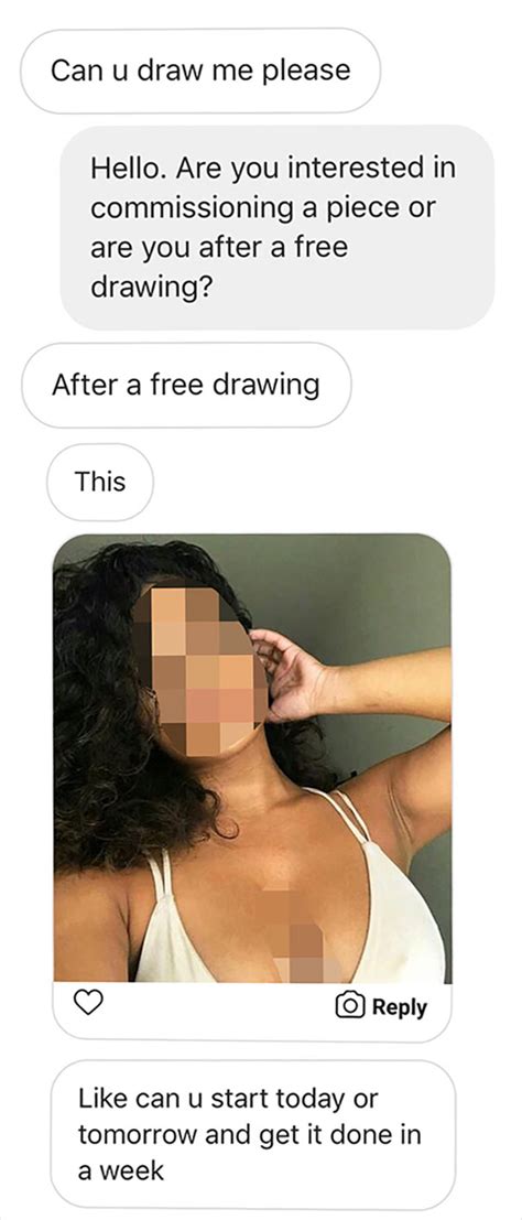 People Kept Asking This Artist To Draw Them For Free So He Decided To Teach Them A Lesson