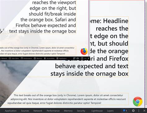 Css Shape Outside Pushes Text Out Of Border Box Only In Chrome Stack