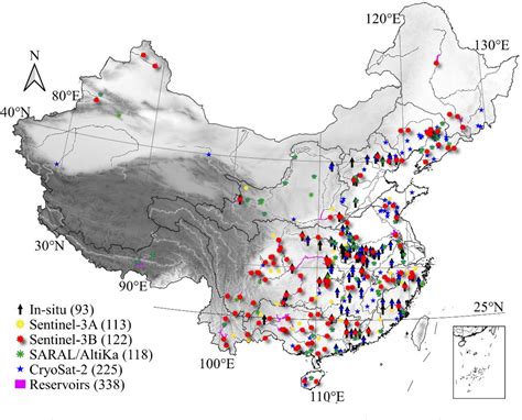 Figure 1 From High Resolution Water Level And Storage Variation Datasets For 338 Reservoirs In