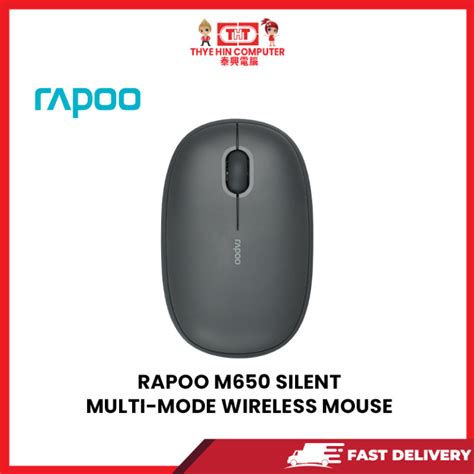 Rapoo M650 Silent Multi Mode Wireless Mouse Shopee Malaysia