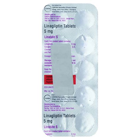 Linabite 5mg Tablet View Usage Side Effects Price And Subtitute Egmedi