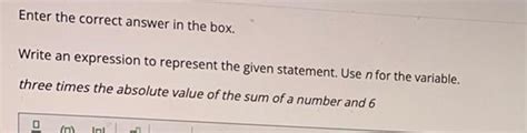 Answered Enter The Correct Answer In The Box Write An Expression To Kunduz