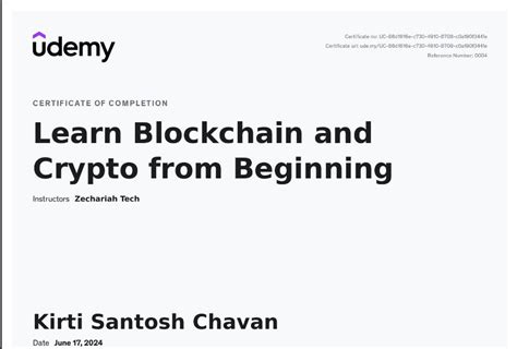 kirti chavan on linkedin blockchain learningjourney udemy blockchaintechnology…