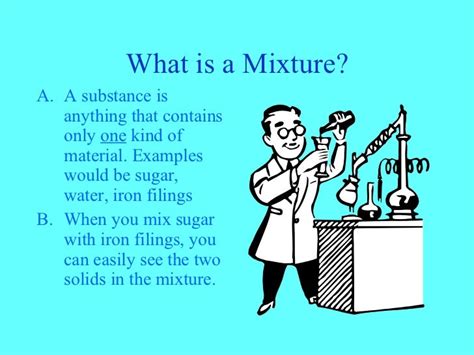 mixtures and solutions lesson 1