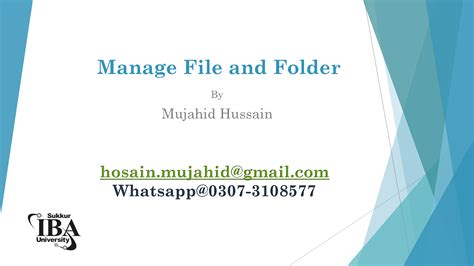 SOLUTION Manage Files And Folders Studypool