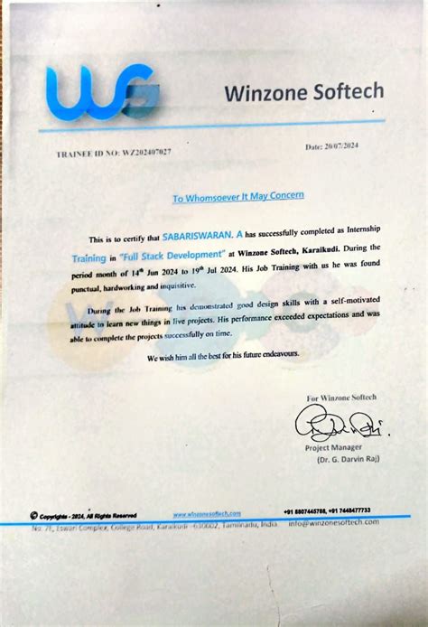 Sabariswaran A On Linkedin Fullstackdevelopment Internshipexperience Webdevelopment Ecommerce