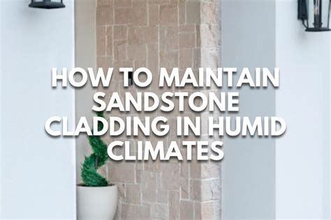 How To Maintain Sandstone Cladding In Humid Climates Splendour In Stone