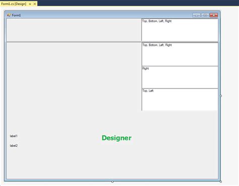 Controls With Anchor Right Scaling Bugs Inside Splitcontainer · Issue