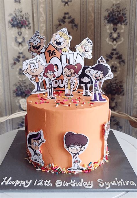The Loud House Theme Cake Ideas Images Birthday Cake Pictures Image Birthday Cake Birthday