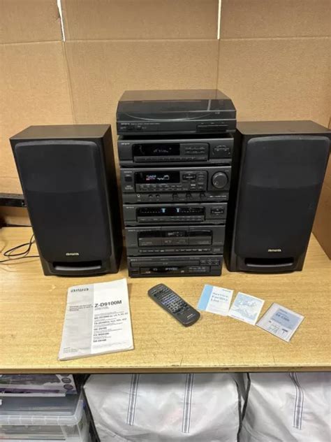 Aiwa Hifi System Z D9100m Home Audio System £15601 Picclick Uk