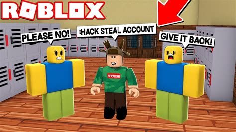 Hacking A Noobs Roblox Account Crazy Reaction Youtube