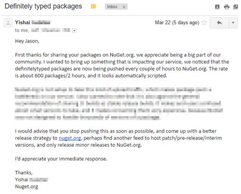 Oops How A Simple Bit Of Automation Put Nuget Services On Edge Developing On Staxmanade