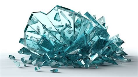 격리 된 흰색 배경 부서진 유리 추상 그림 3d 렌더링 부서지다 파편 유리 파손 배경 일러스트 및 사진 무료 다운로드 Pngtree