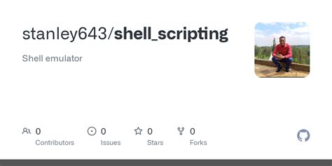GitHub Stanley643 Shell Scripting Shell Emulator