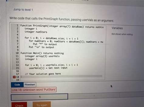 Solved Jump To Level Write Code That Calls The PrintGraph Chegg