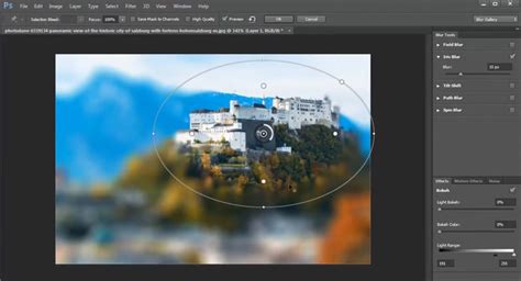 Adobe Photoshop In Seconds The Blur Gallery Envato Tuts