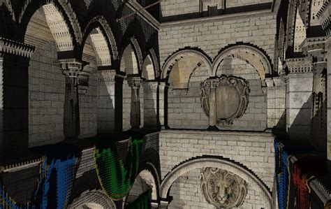 Opengl Self Intersection Artifacts In 3d Image Raytracing Computer