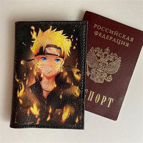 AnnelyaArt on Instagram: “Обложка на паспорт, аниме Наруто. #декупаж # ...